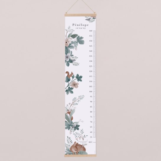 Toise Bébé et Enfant Personnalisée - Idée Cadeau pour Maman